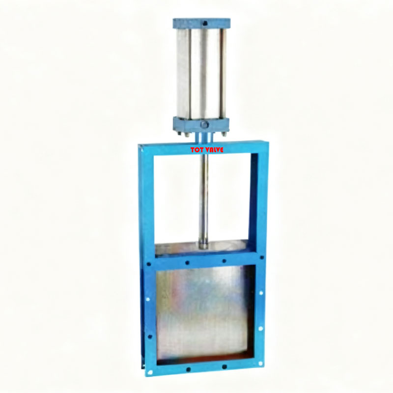 Pneumatic Square/Rectangular Knife Gate Valve - TOT Valve Manufacturer ...
