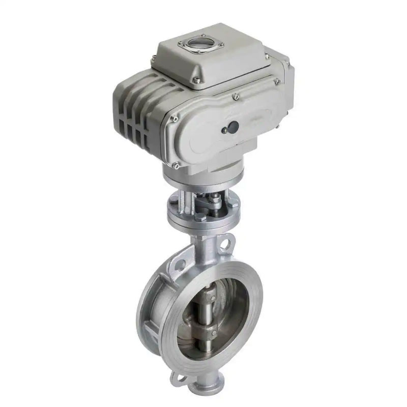 Electric Cast Steel Triple Offset Butterfly Valve (E-TOV) - TOT Valve ...