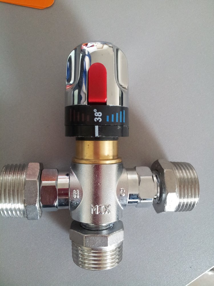 3-Way Thermostatic Mixing Valve (High Flow) - TOT Valve Manufacturer ...